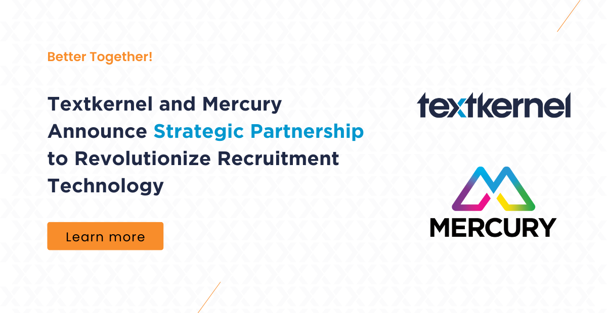 Textkernel and Mercury Announce Strategic Partnership to Revolutionize ...
